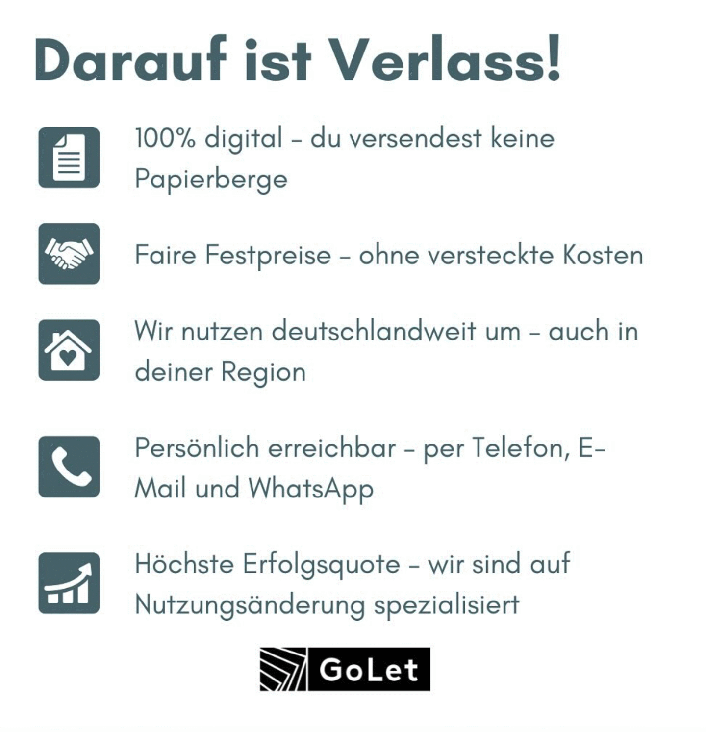 GoLet: Rechtssichere Lösungen für Kurzzeitvermieter in DE